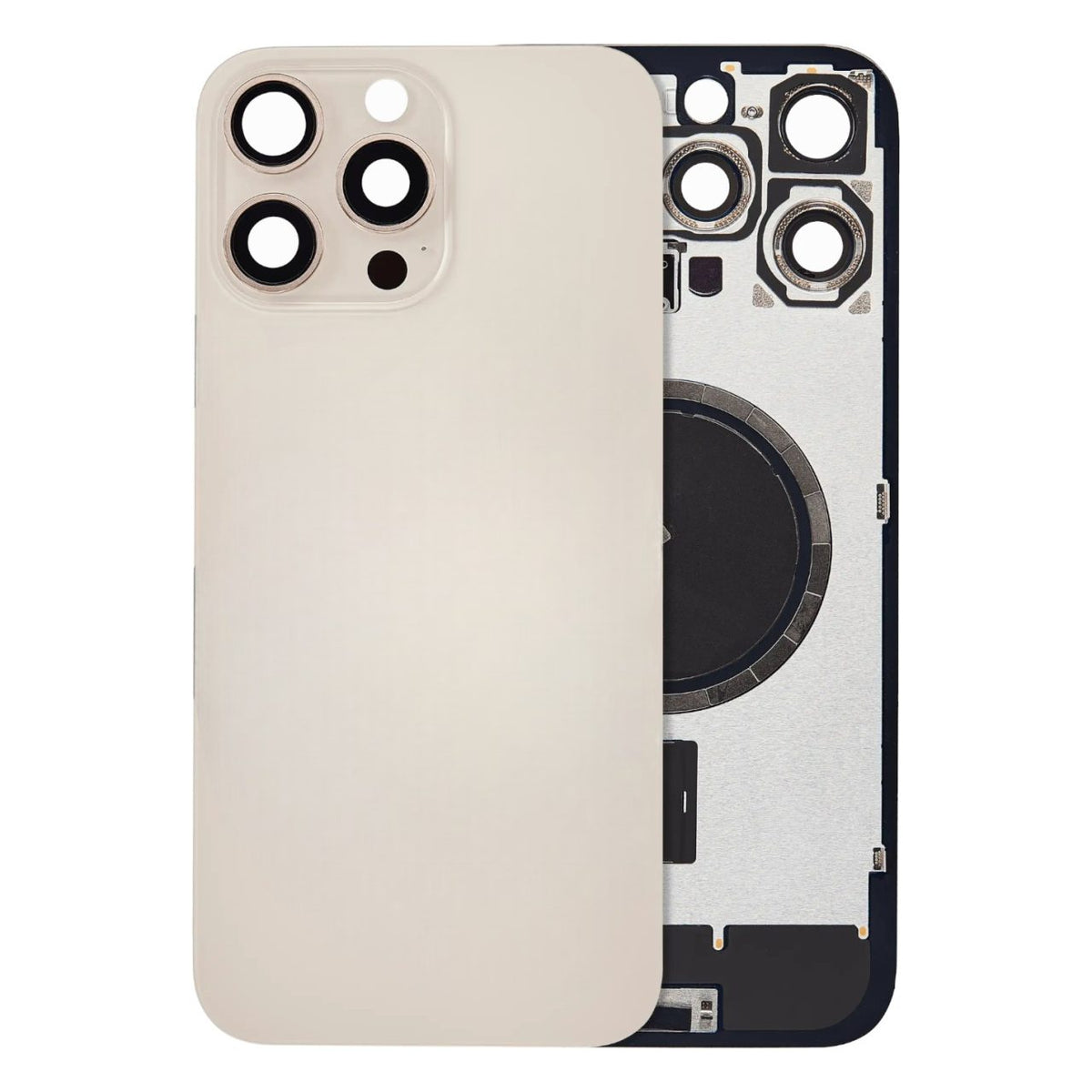 iPhone 16 Pro with Camera Sapphire Lens Backglass (Choose Color ...