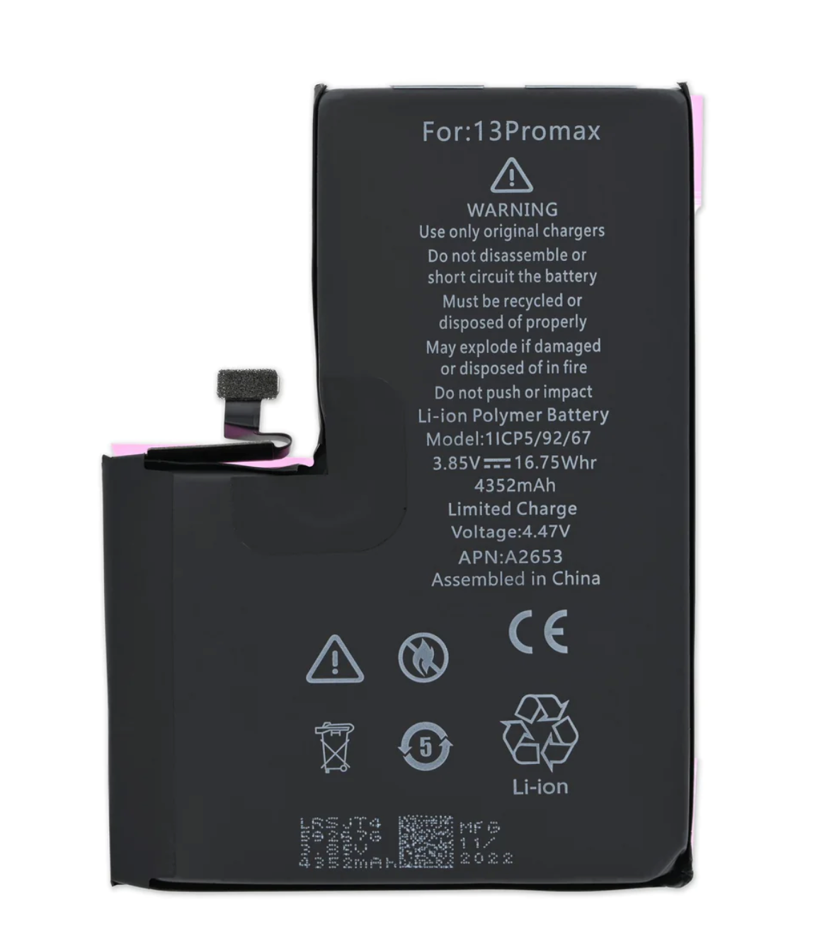 iPhone 13 Pro Max Battery (Select Size) — Sourcely Plus LLC