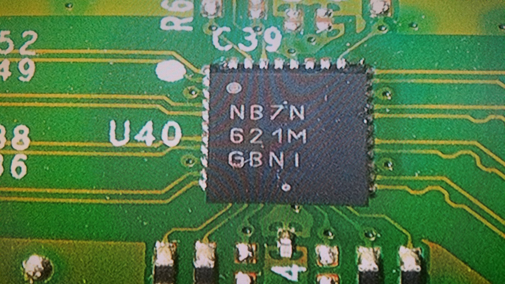 Original HDMI Retimer QFN38 Replacement for XBOX Series S/X (Nb7N621M ...